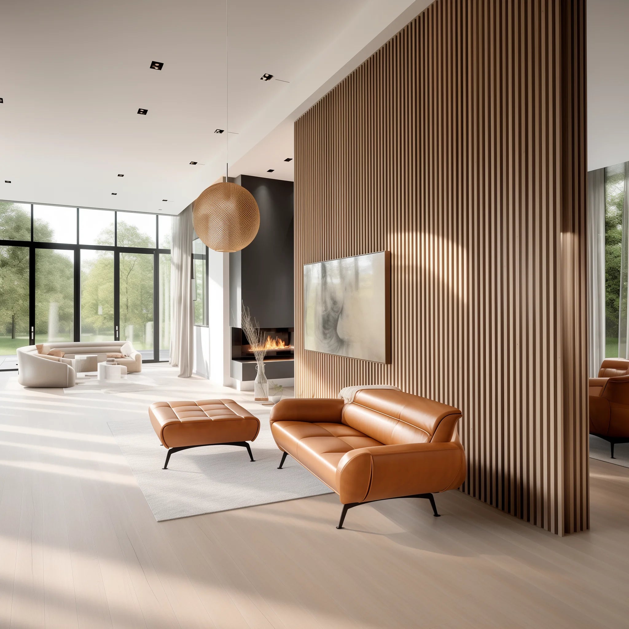 Akustikpaneler och Ribbväggar av Hög Kvalitet - Från 679 kr – indoorwood.se